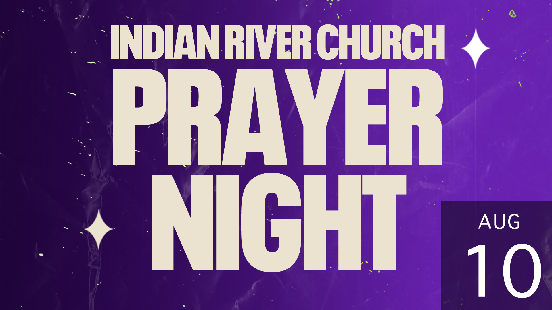 Events – Indian River Church